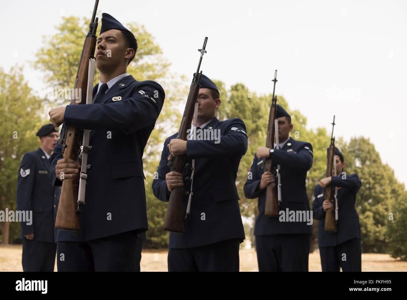 Honor stands ready hi-res stock photography and images - Alamy