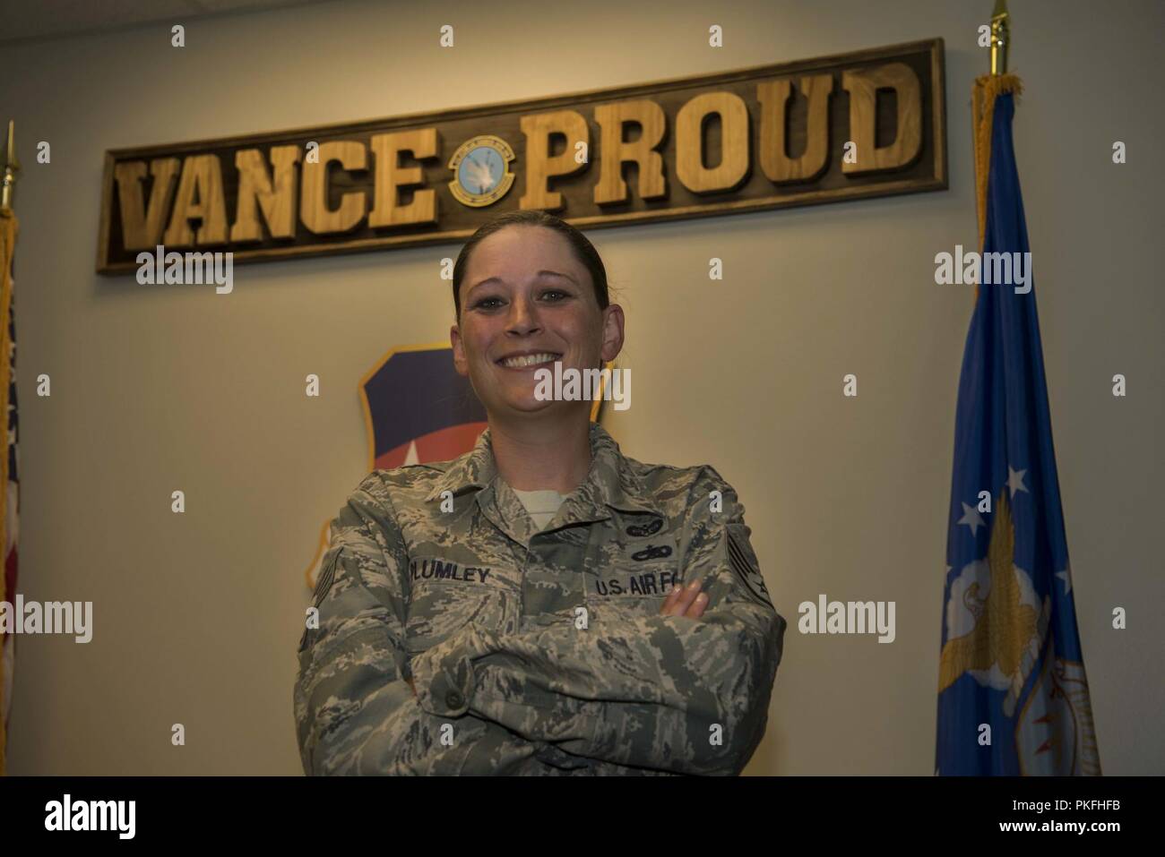 A wooden "Vance Proud" sign was handmade by our very own Staff Sgt ...