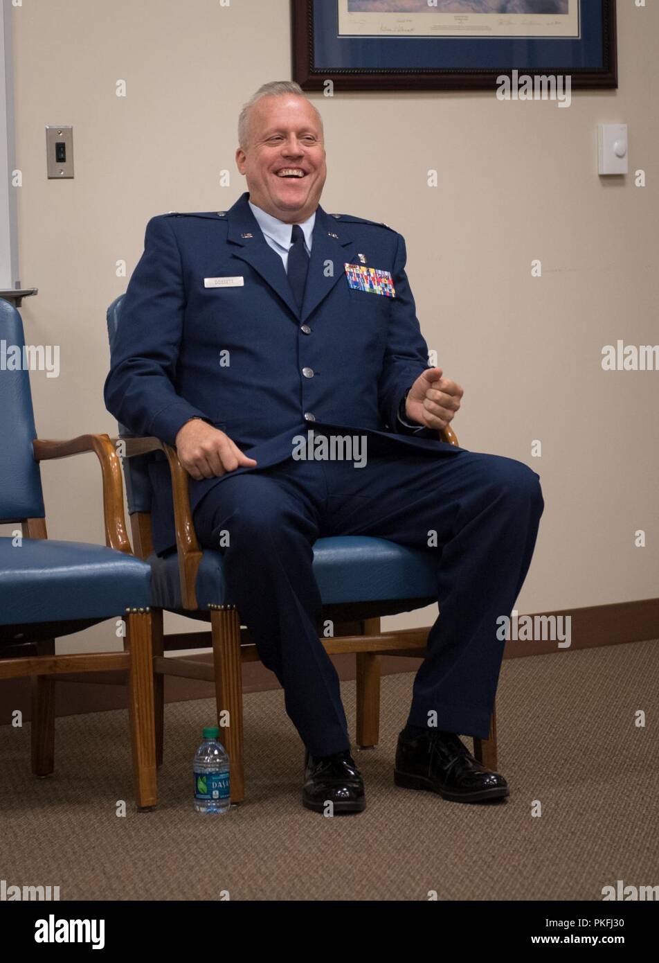 Col. Jon Dosset retires from the Air Force at Barksdale Air Force Base ...