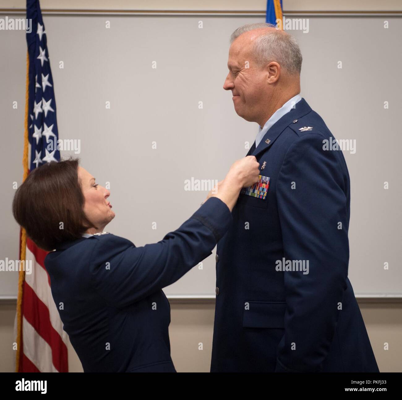 Col. Jon Dosset retires from the Air Force at Barksdale Air Force Base ...