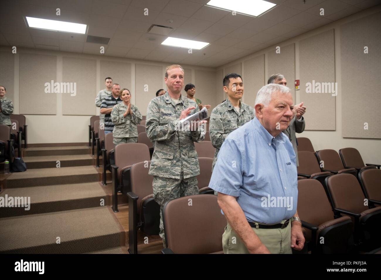 Col. Jon Dosset retires from the Air Force at Barksdale Air Force Base ...
