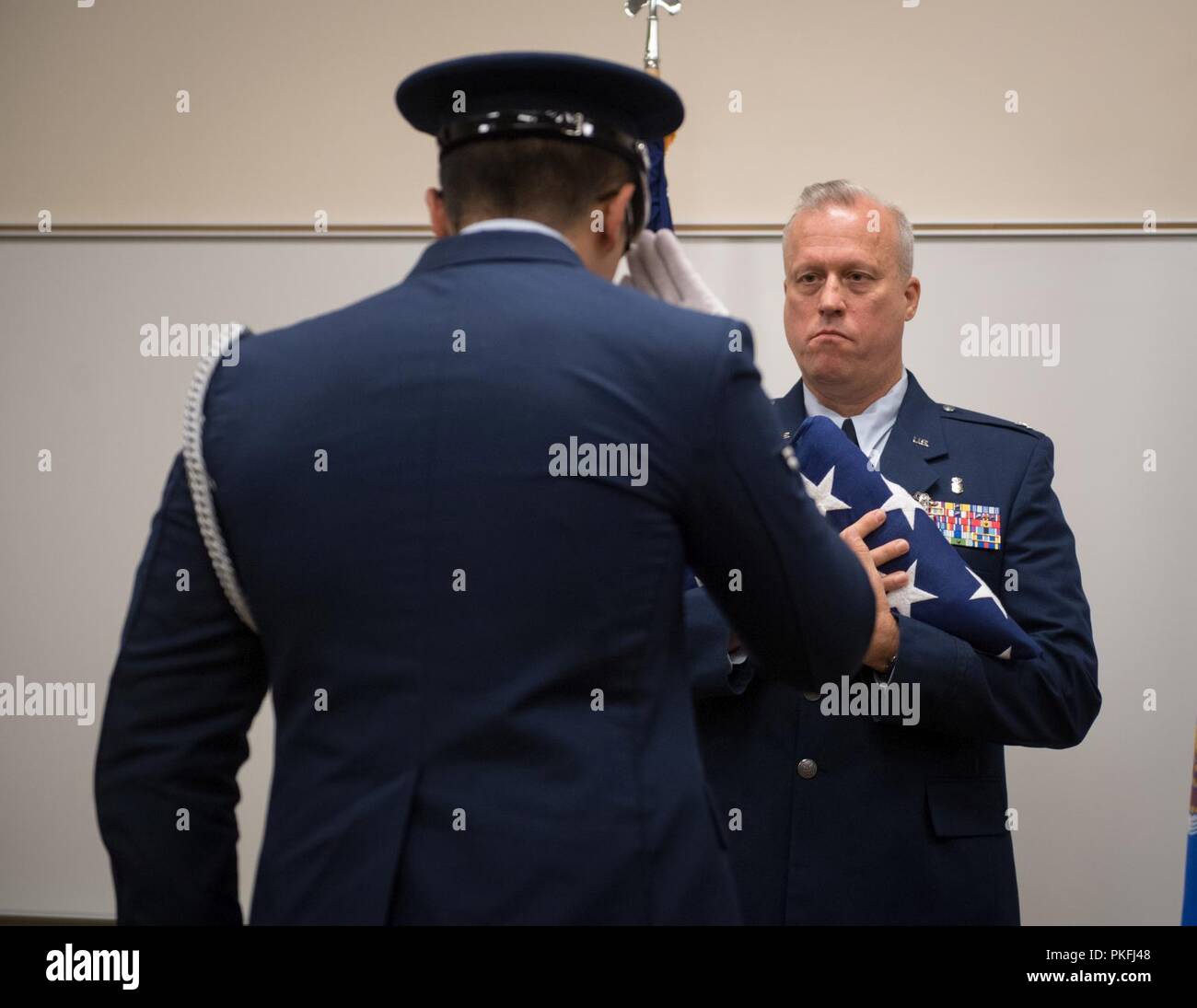 Col. Jon Dosset retires from the Air Force at Barksdale Air Force Base ...