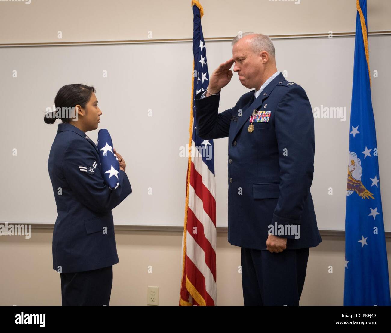 Col. Jon Dosset retires from the Air Force at Barksdale Air Force Base ...