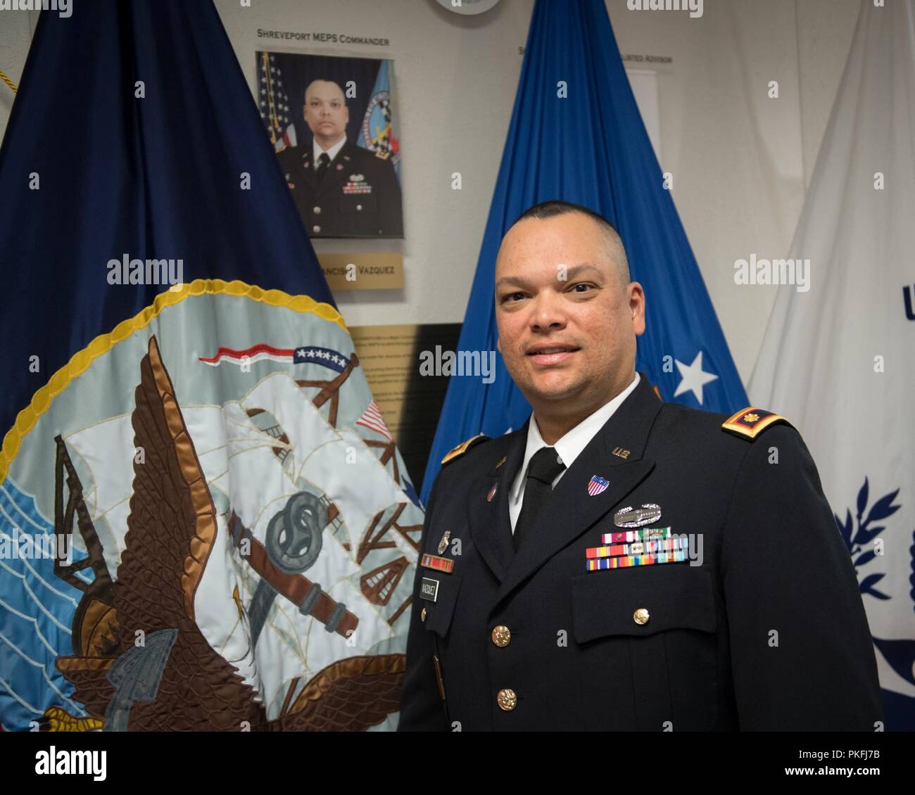 Major Benjamin Walker, Shreveport Military Entrance Processing Station ...