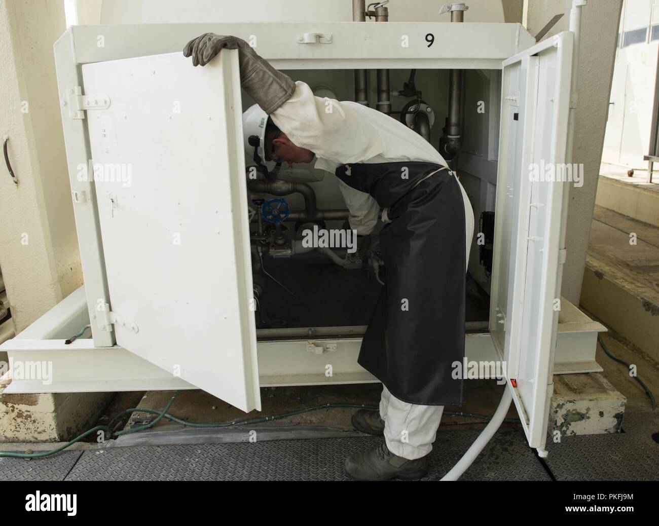 U.S. Air Force Senior Airman Christopher Tallan, 18th Logistics ...