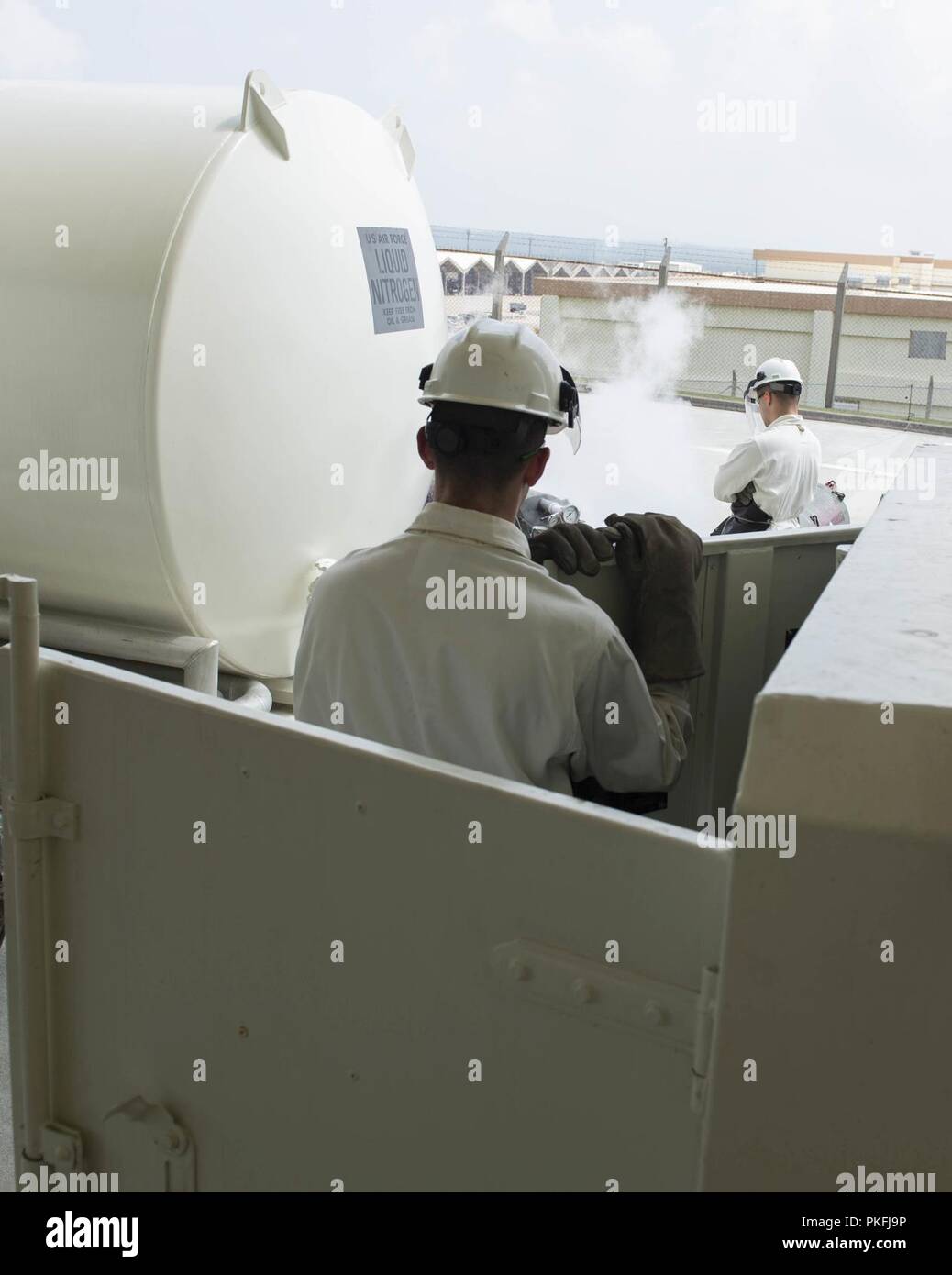 U.S. Air Force Senior Airman Christopher Tallan, 18th Logistics ...