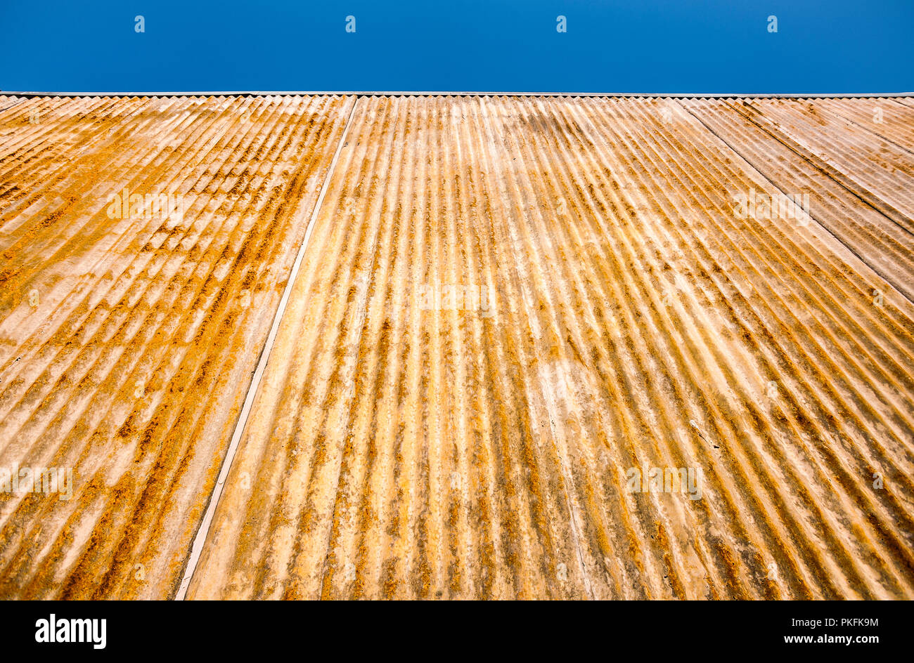 Corrugated Iron Sheeting High Resolution Stock Photography and Images ...