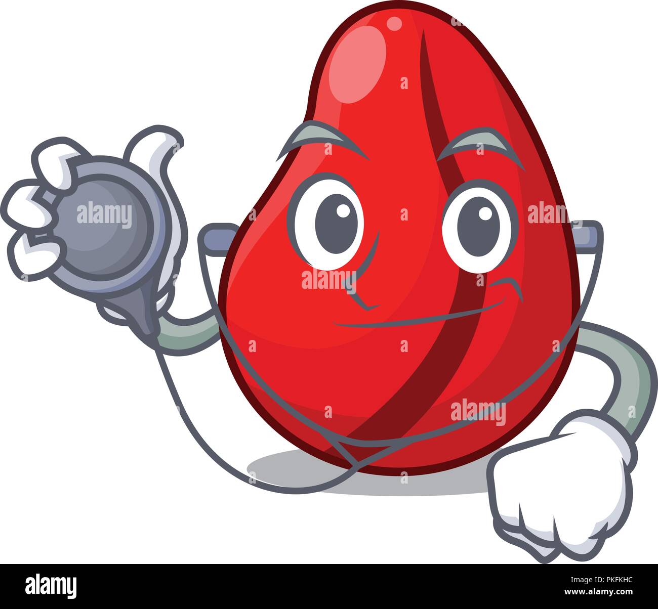 Doctor whole cola nuts in market cartoon Stock Vector Image & Art - Alamy