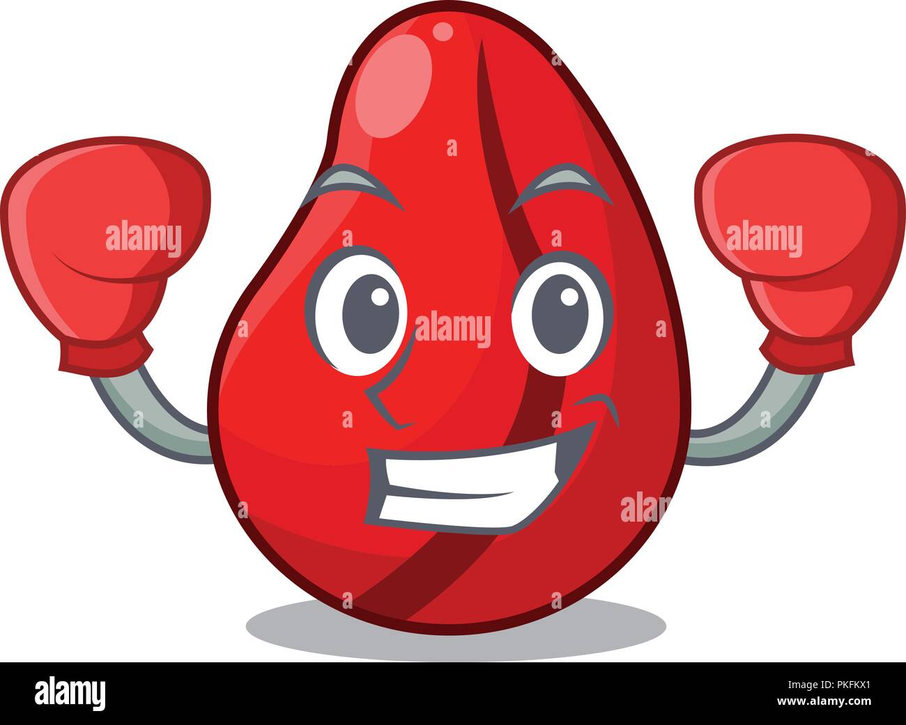 Boxing whole cola nuts in market cartoon Stock Vector Image & Art - Alamy