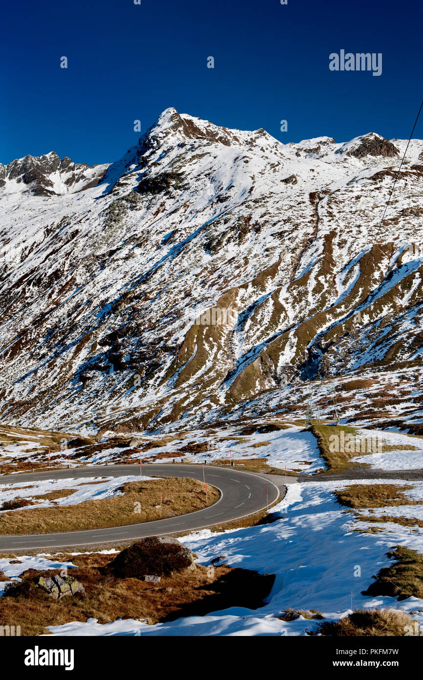 Impressions of the Silvretta Hochalpenstrasse mountainpass in ...