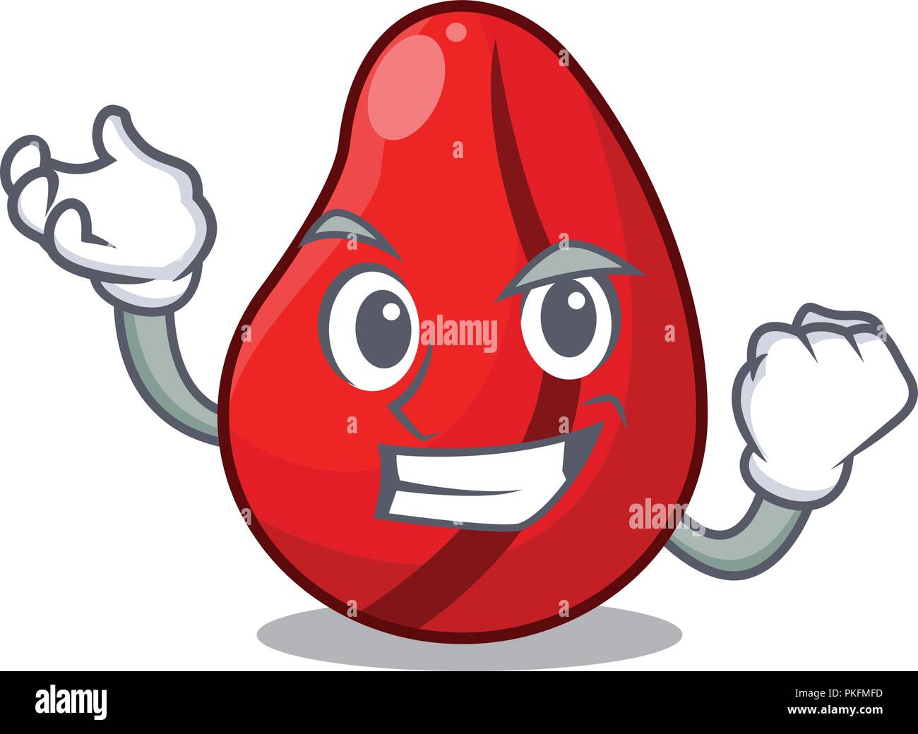 Successful character on whole dried cola nuts Stock Vector Image & Art ...