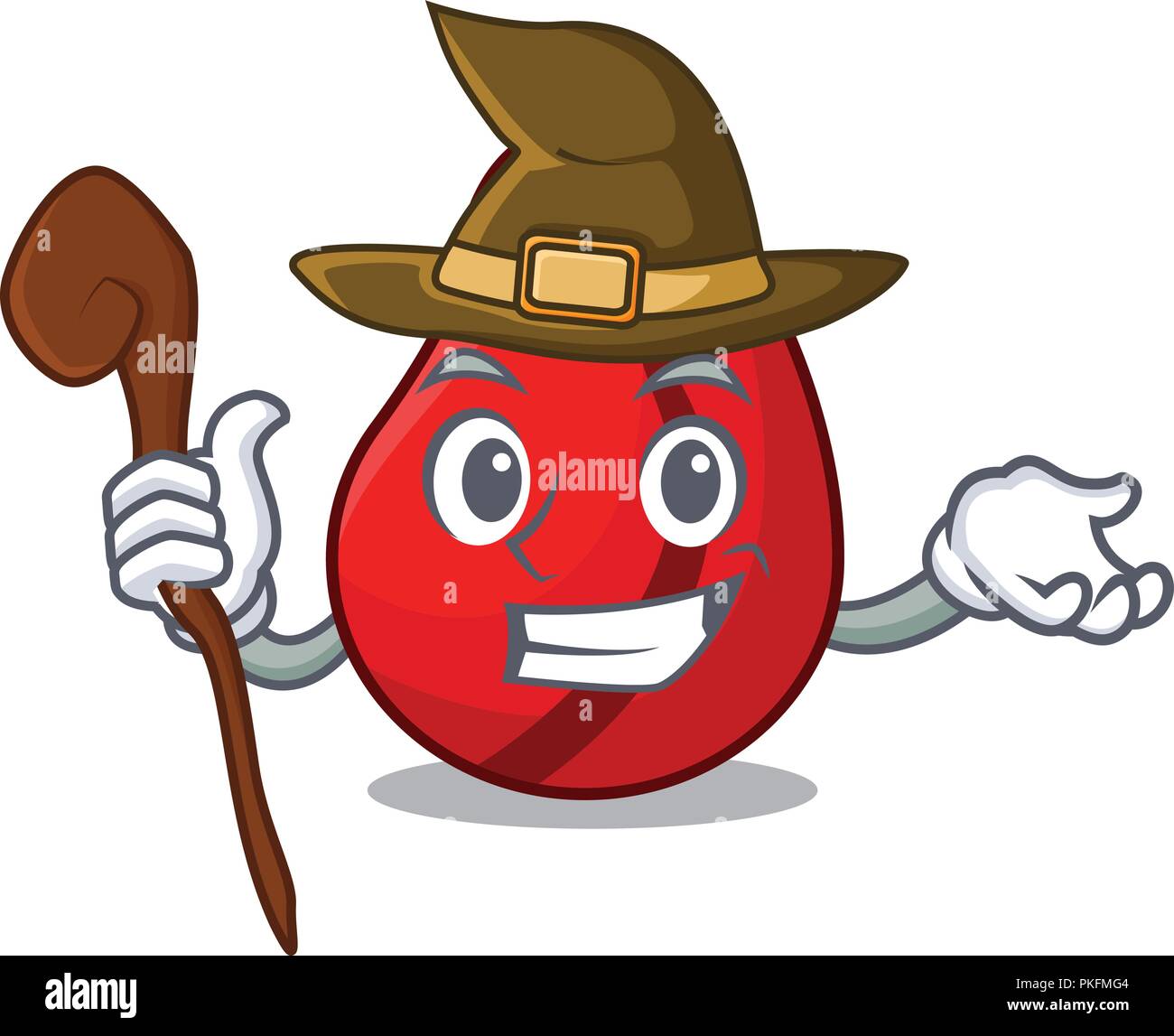 Witch cola nut fruits isolated on cartoon Stock Vector Image & Art - Alamy