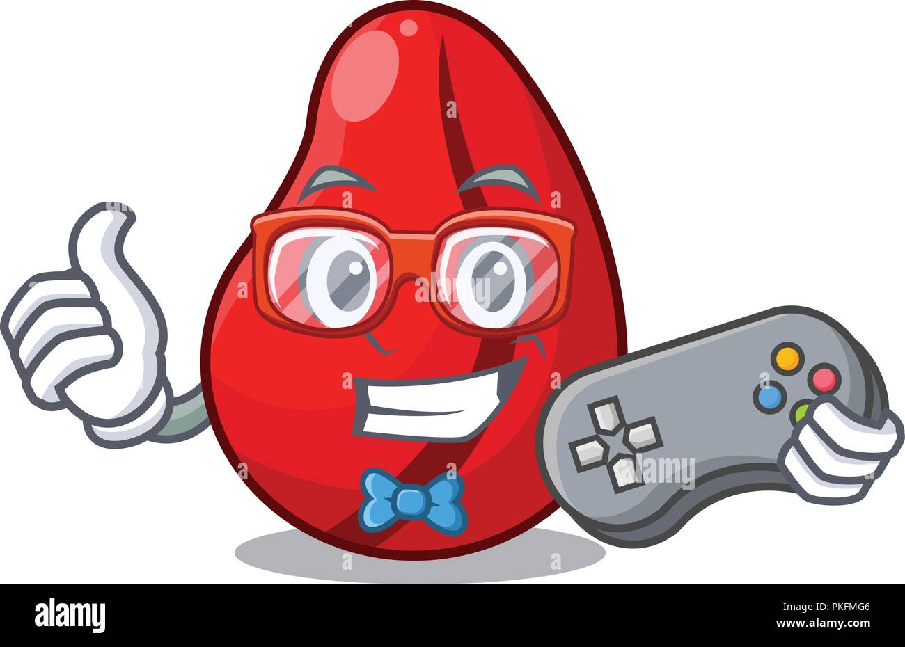 Gamer cola nut fruits isolated on cartoon Stock Vector Image & Art - Alamy