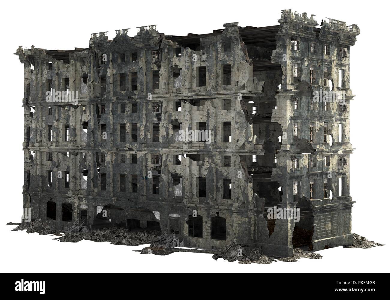 Ruined building hi-res stock photography and images - Alamy