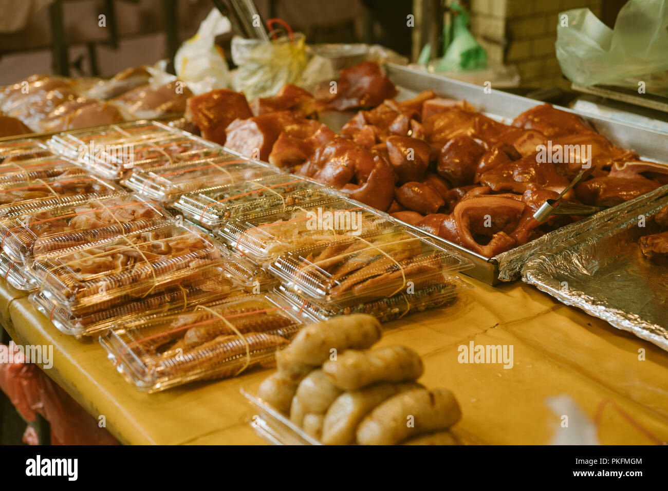 Taiwan Night Market Street Food Eats Delicious Stock Photo - Alamy