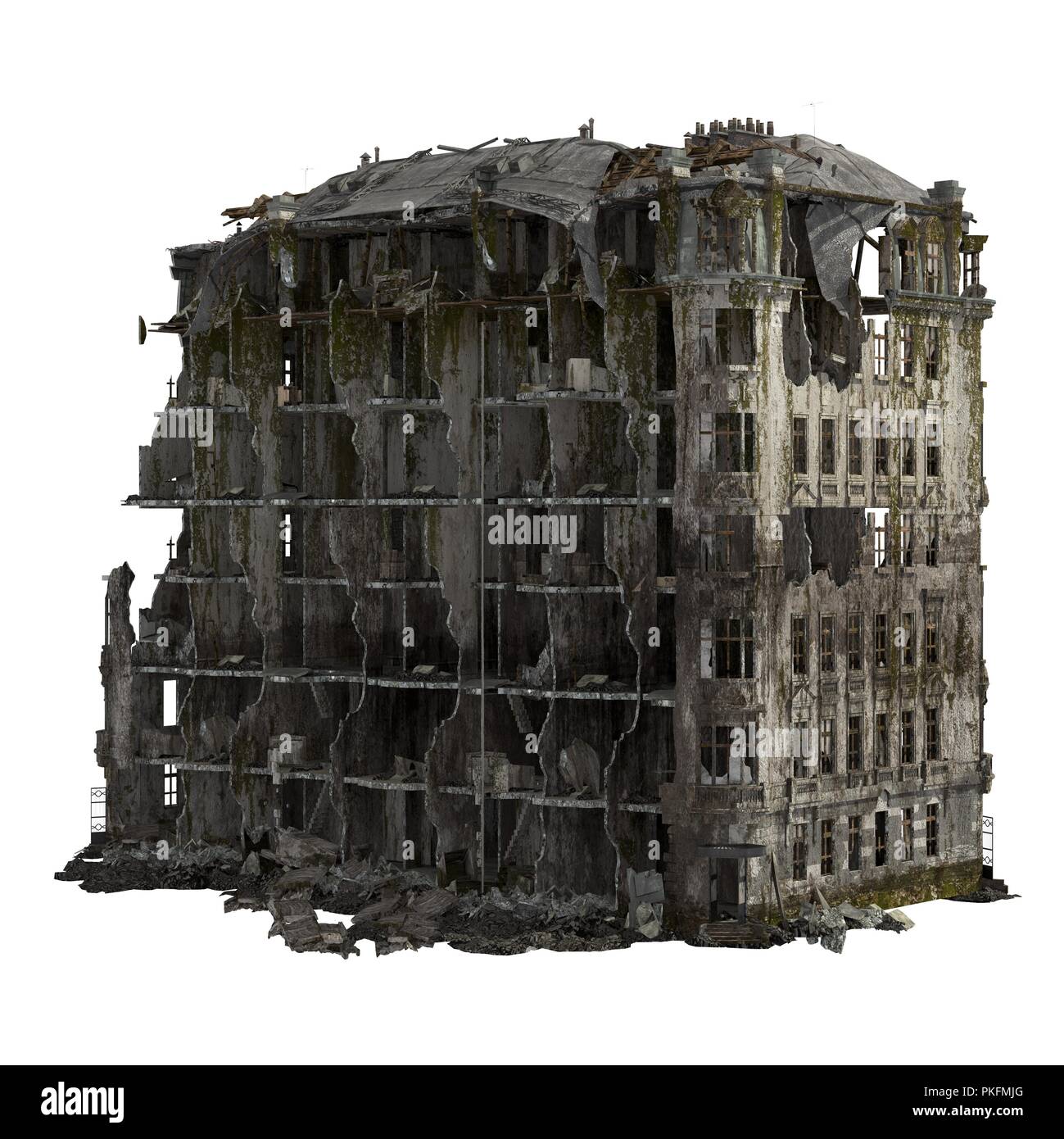 Ruined building hi-res stock photography and images - Alamy