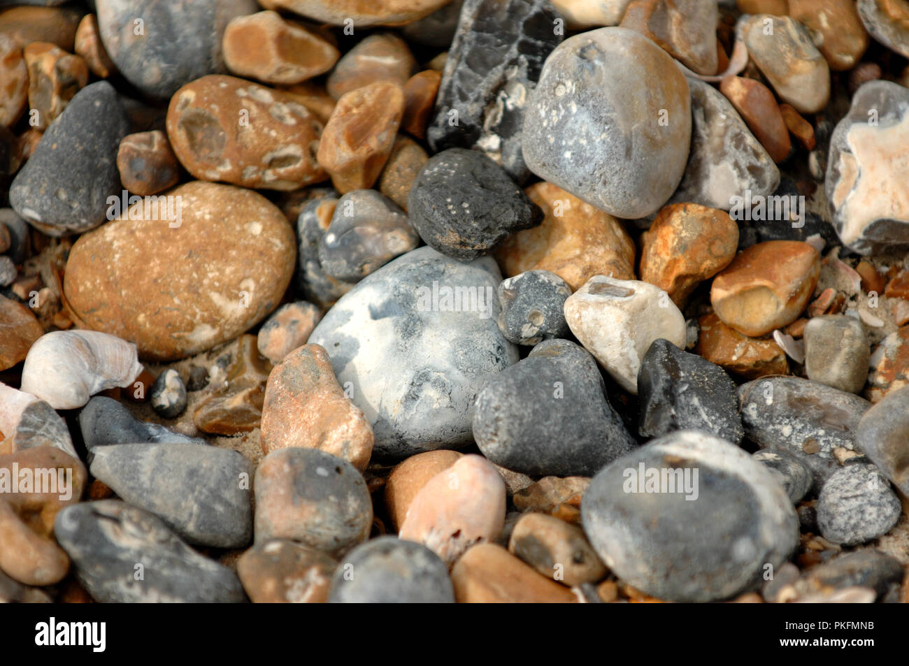 Rock pebbles small rounded hi-res stock photography and images - Alamy