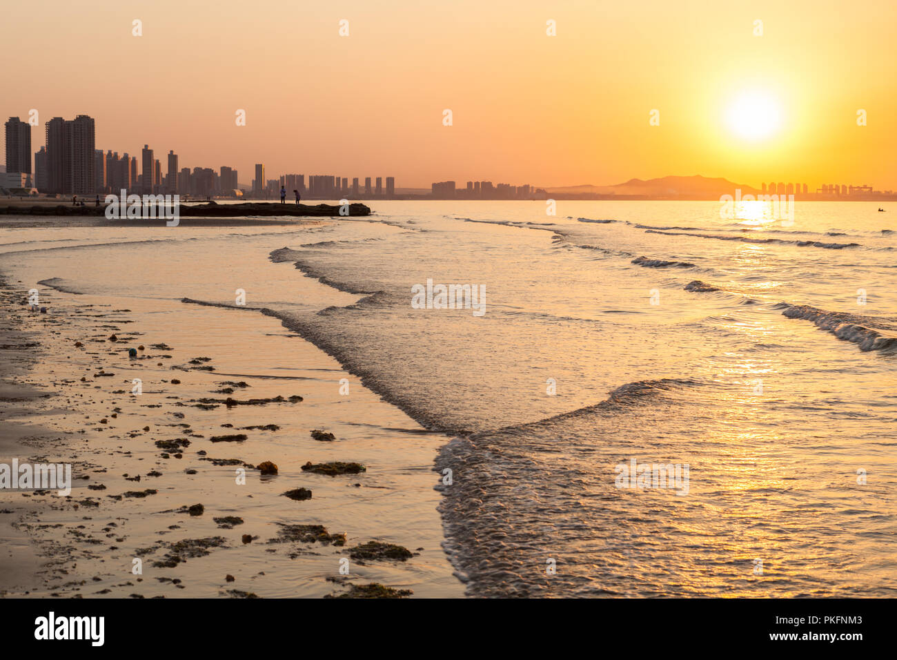 Yantai beach hi-res stock photography and images - Alamy
