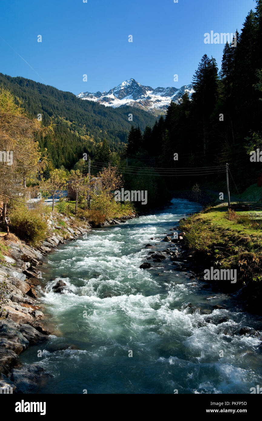 Impressions of the Silbertal valley in Vorarlberg (Austria, 15/10/2011 ...