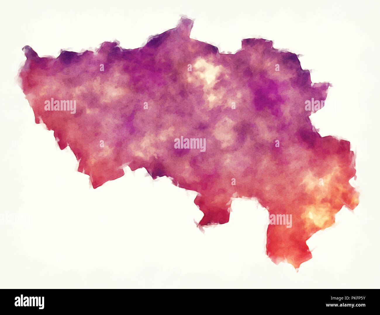 Map of liege hi-res stock photography and images - Alamy