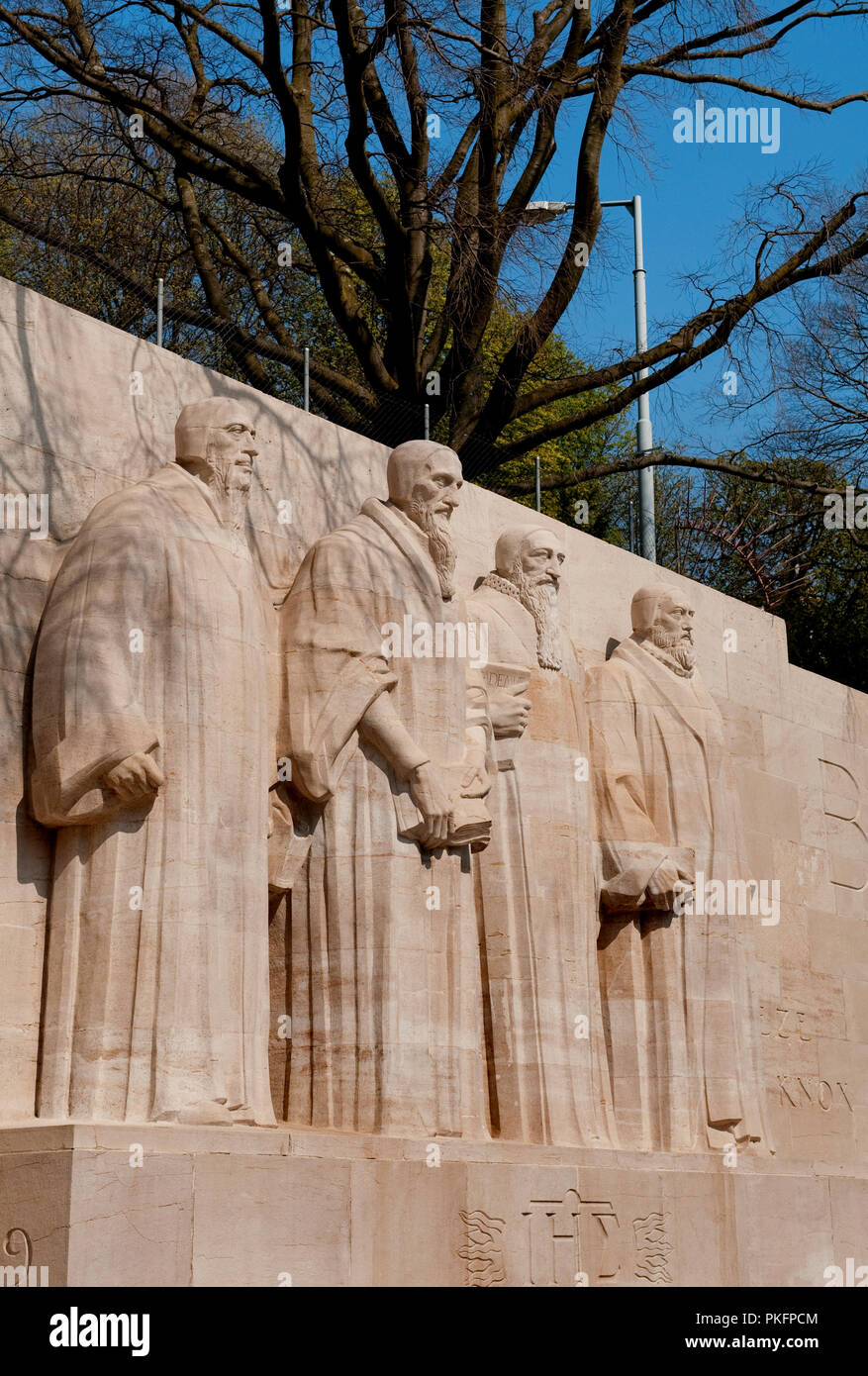 Mur de la reformation hi-res stock photography and images - Alamy