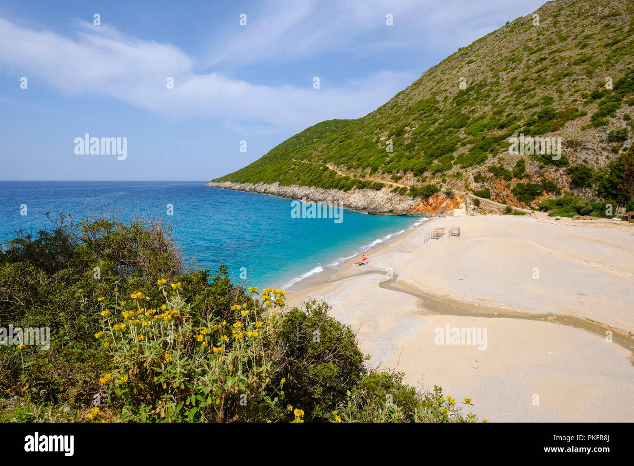 Gjipe beach albania hi-res stock photography and images - Alamy