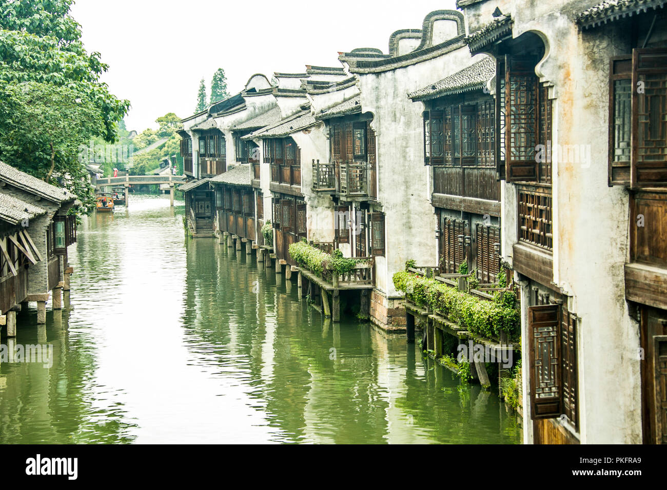 Wuzhen water town in zhejiang province Stock Photo - Alamy