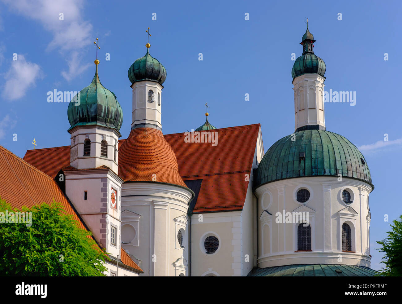 Pilgrimage Church Maria Hilf, Lechfeld Monastery, Klosterlechfeld ...