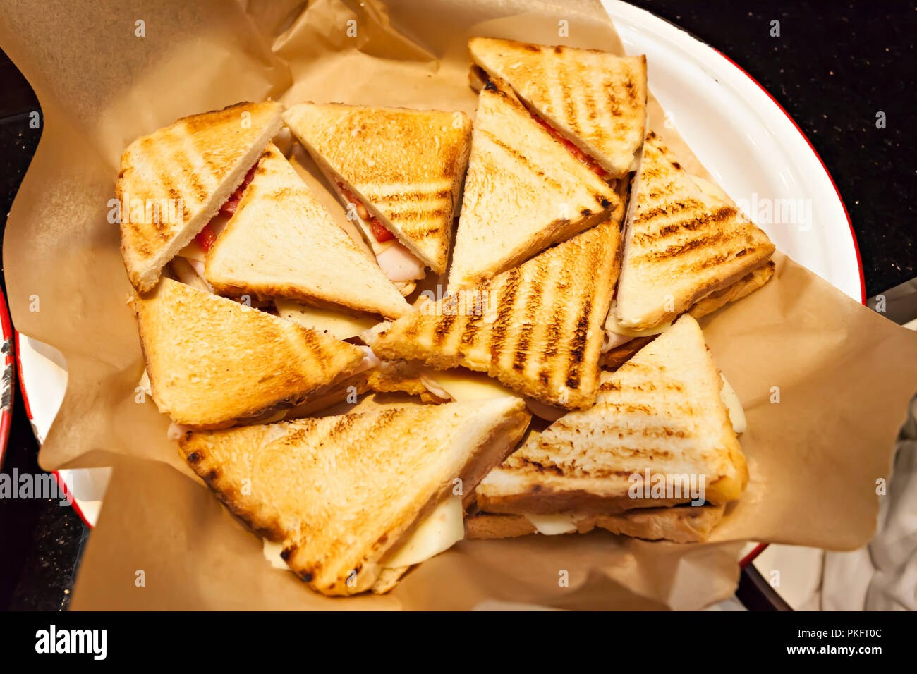Toast Triangle High Resolution Stock Photography and Images - Alamy