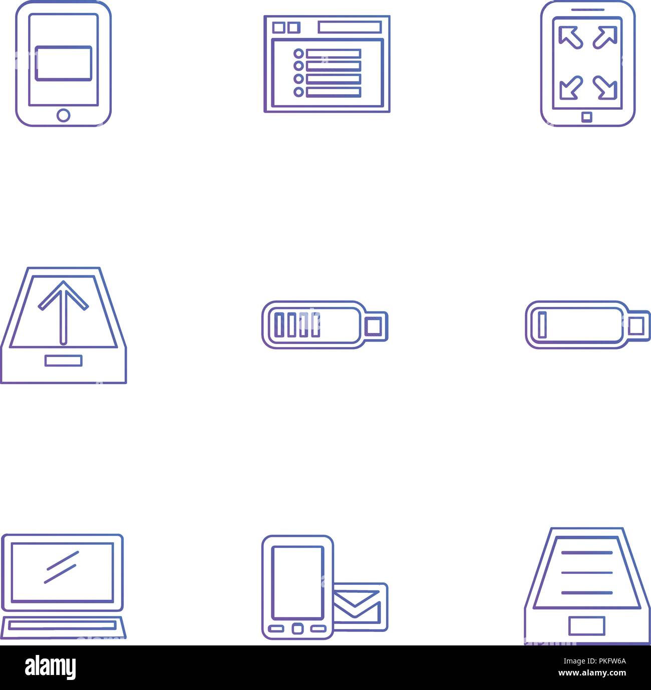 battery , wifi , network , infrared , signals , web , user interface ...