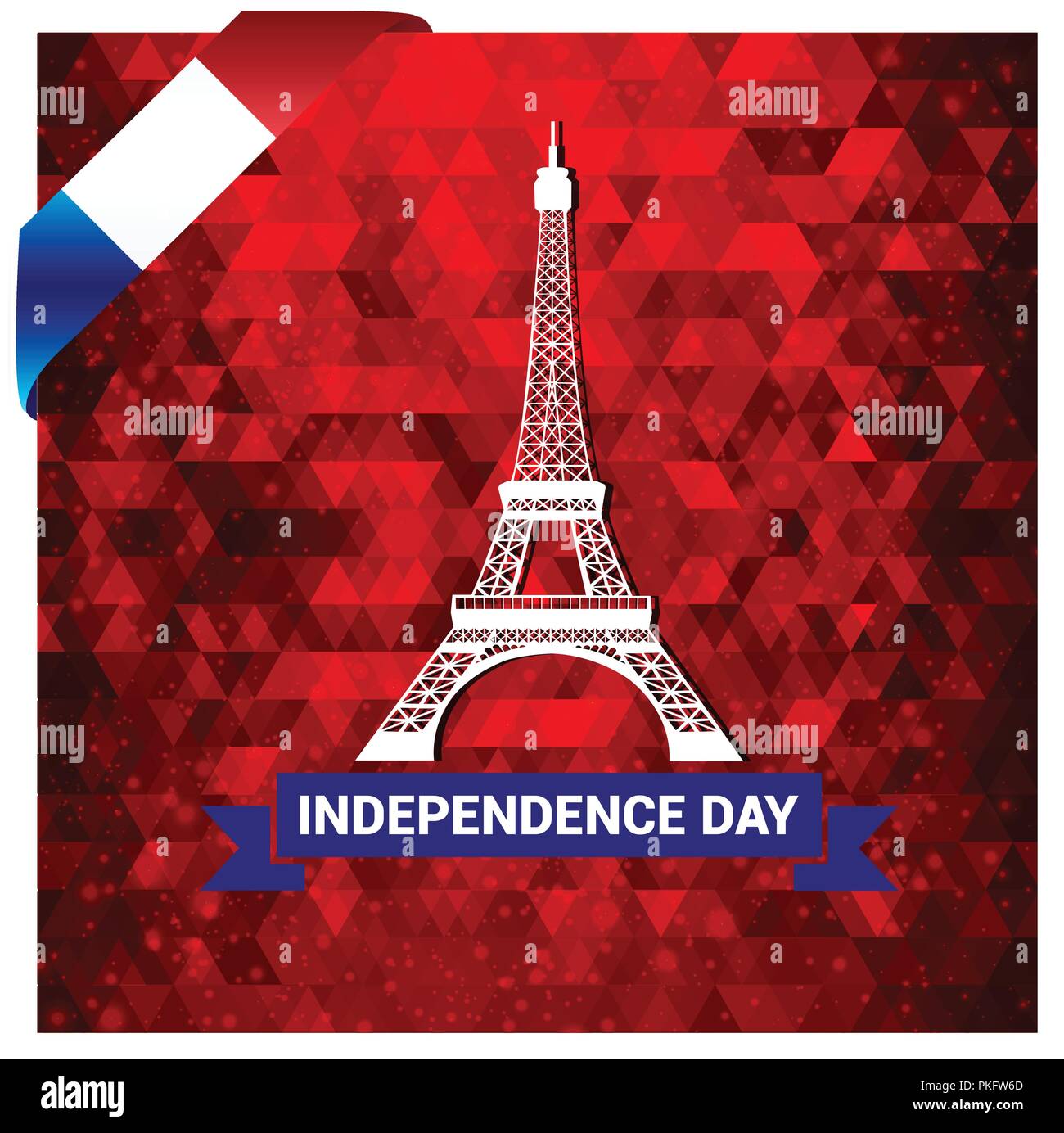 France Independence day design vector Stock Vector Image & Art - Alamy