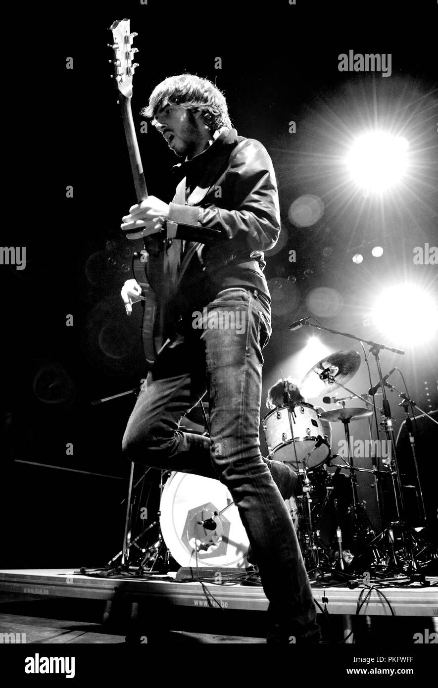 Belgian rock band The Black Box Revelation, headliner in the Marquee of ...