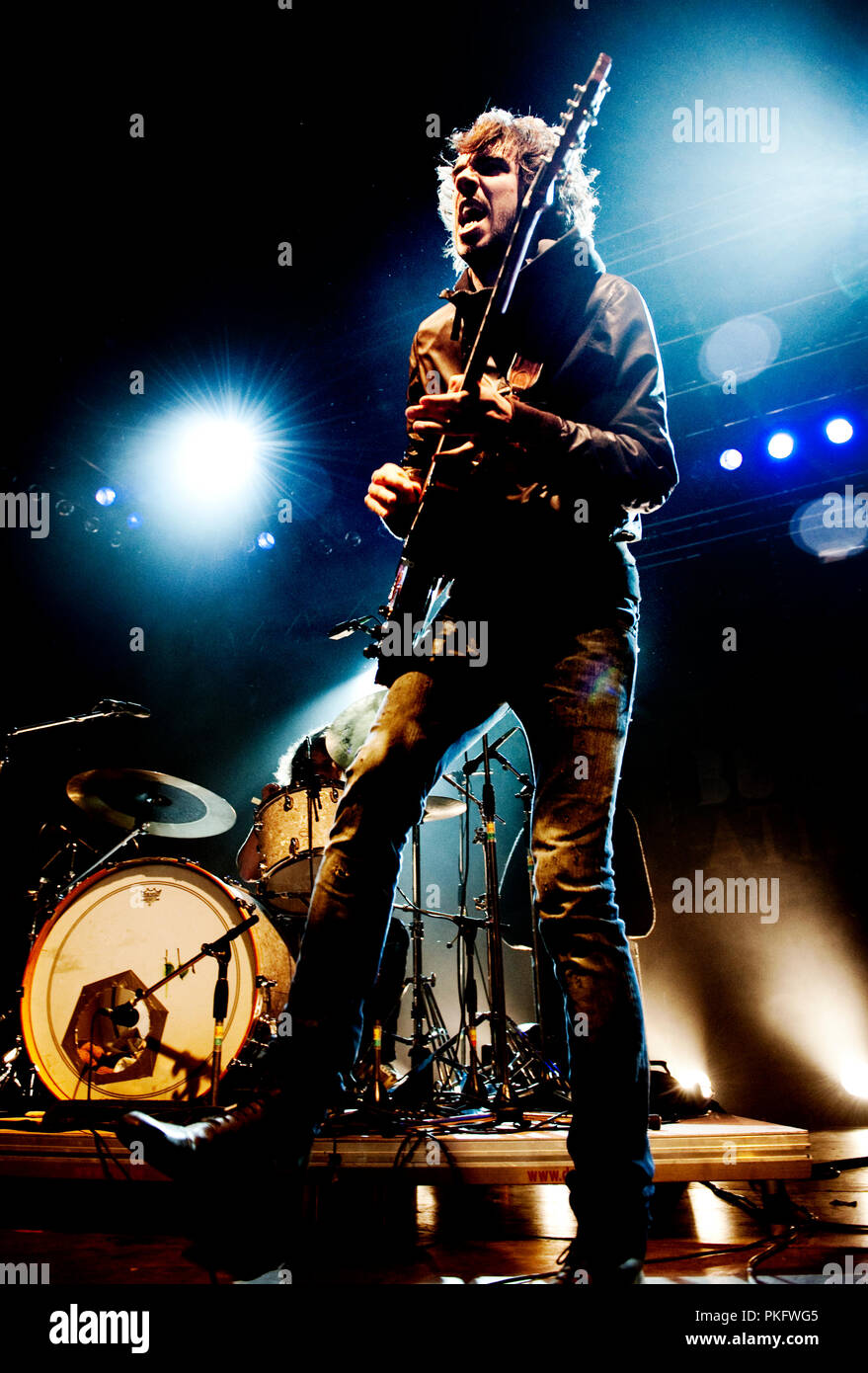 Belgian rock band The Black Box Revelation, headliner in the Marquee of ...