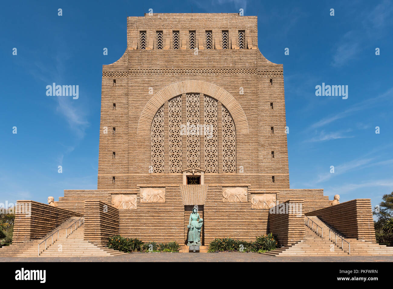 PRETORIA, SOUTH AFRICA, JULY 31, 2018: The Voortrekker Monument, on ...