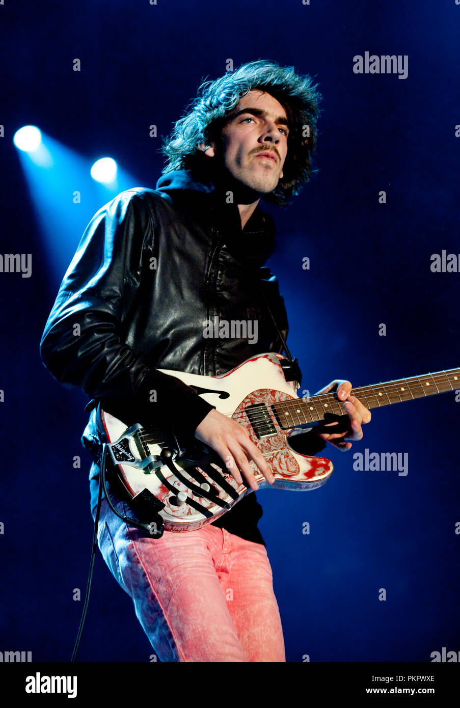 Belgian garage rock band The Black Box Revelation at the Lokerse ...