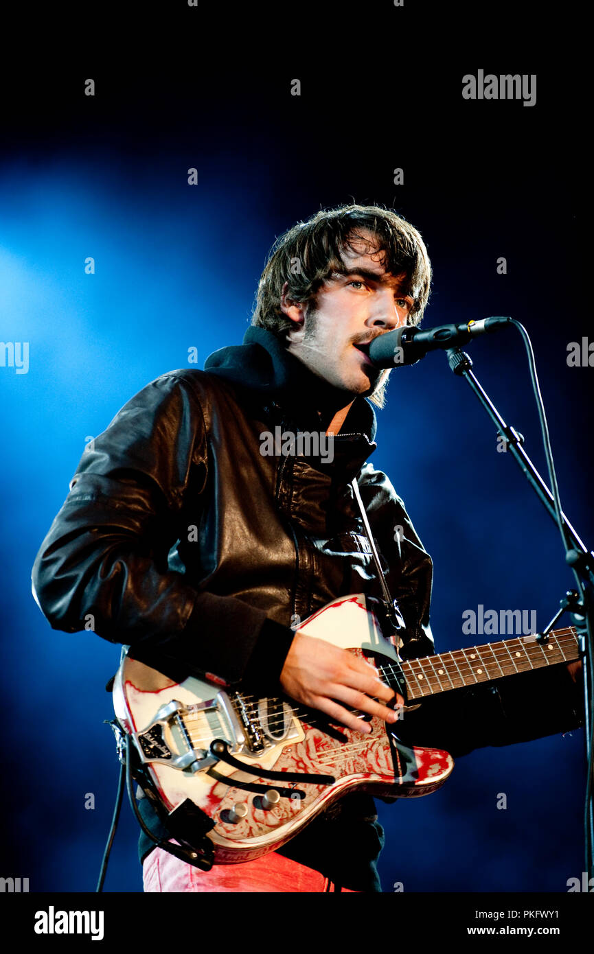 Belgian garage rock band The Black Box Revelation at the Lokerse ...