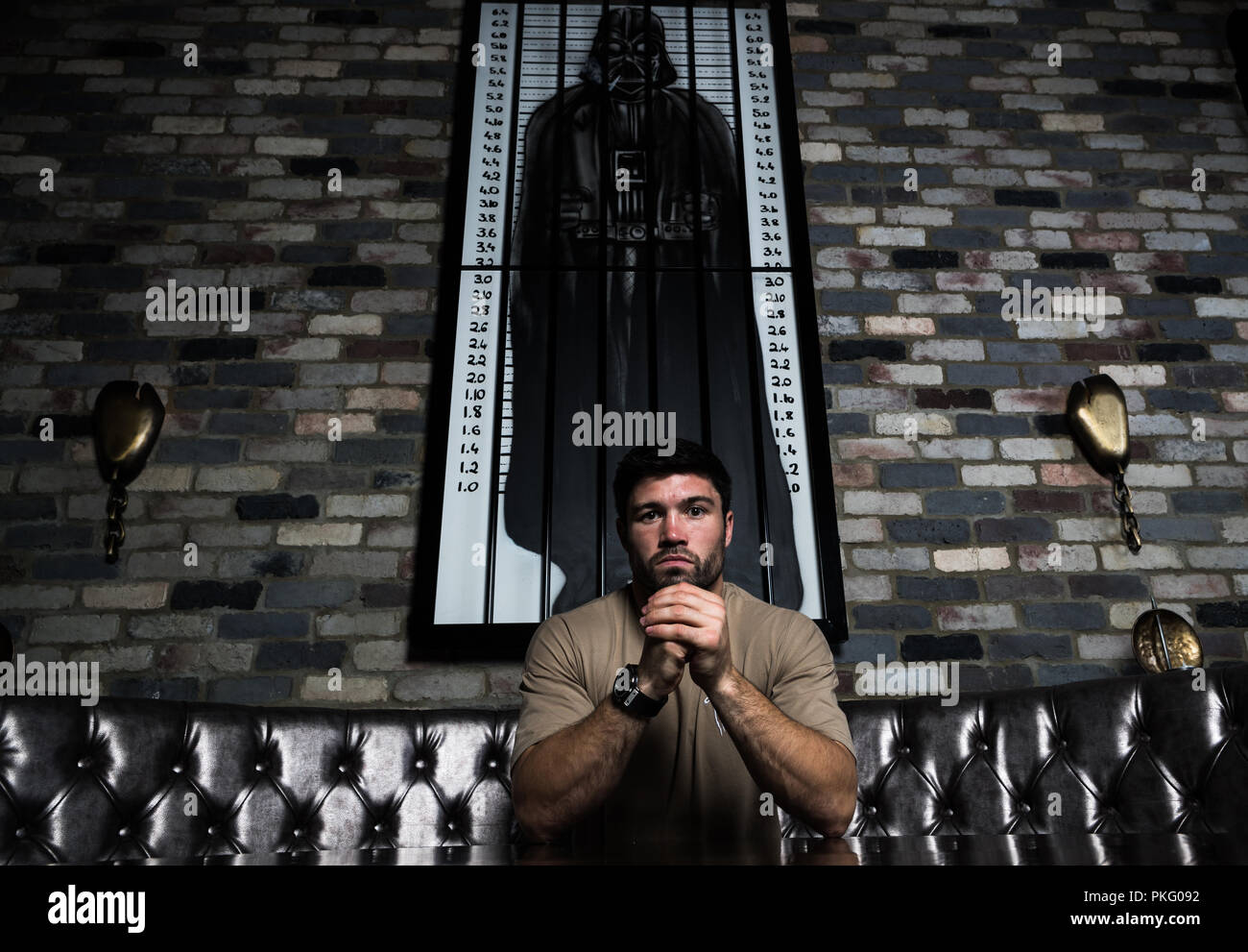 John Ryder poses for a photograph following the press conference at ...