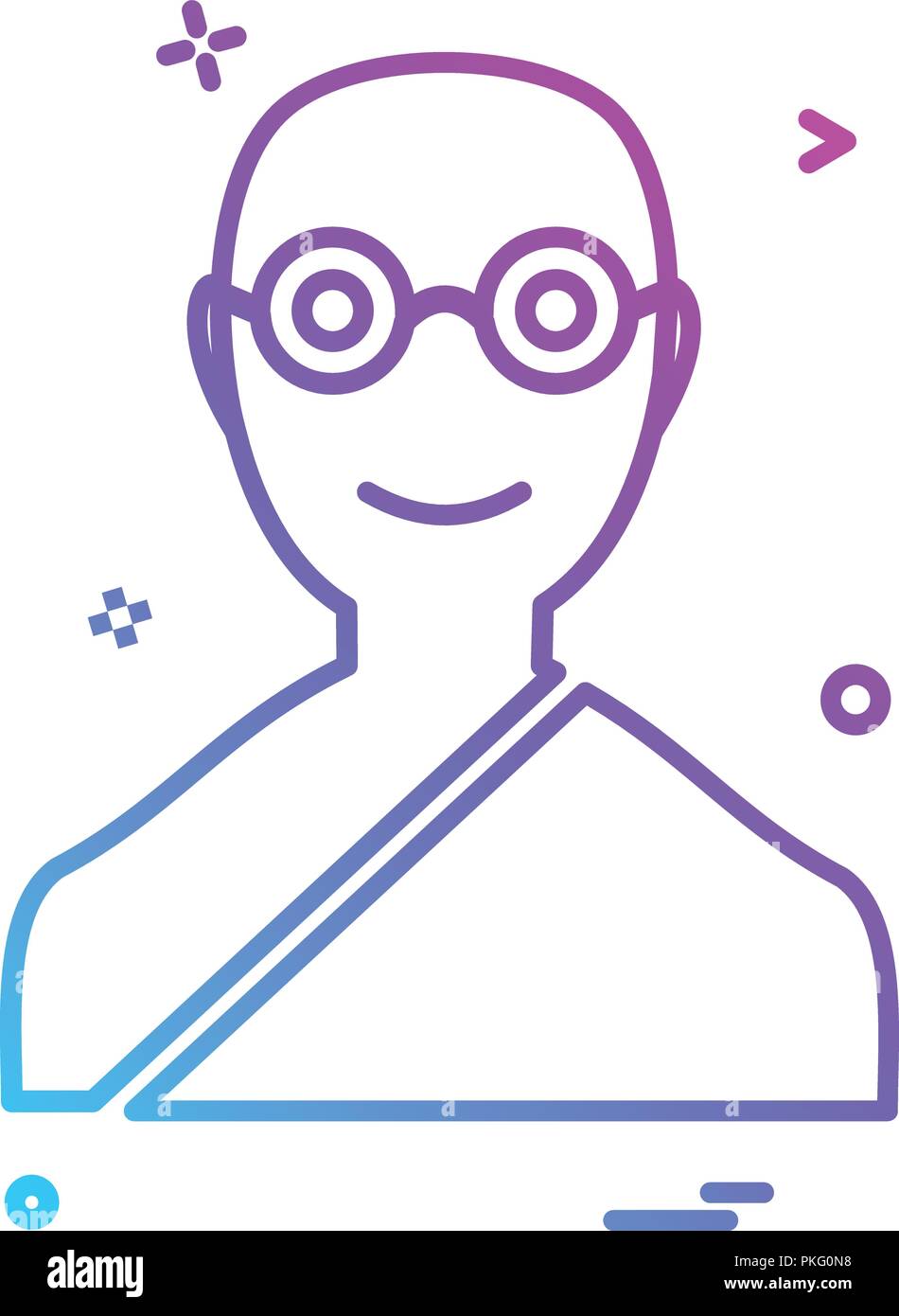 Indian pandit Stock Vector Images - Alamy