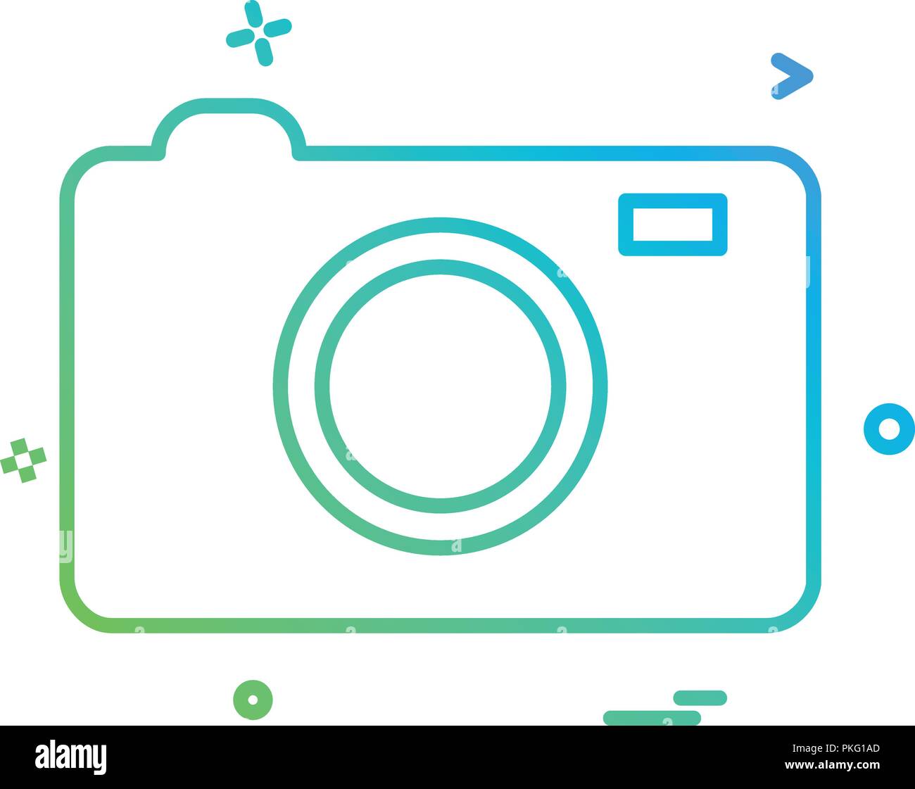 Camera icon design vector Stock Vector Image & Art - Alamy