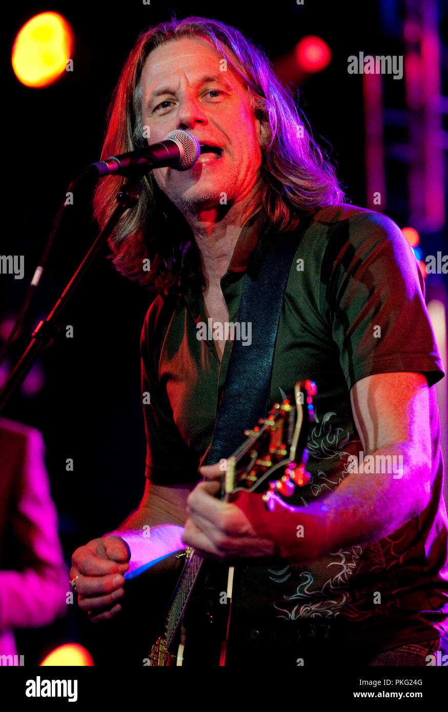 Belgian rock band The Scabs at the Radio 1 Sessies (Belgium, 12/10/2010 ...