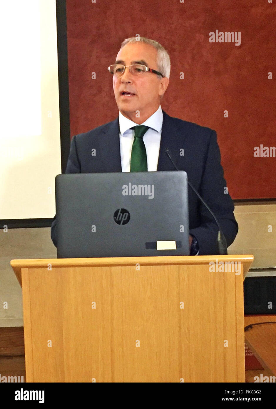 Sinn Fein MLA Pat Sheehan speaks during the Diagnosing Brexit event at ...