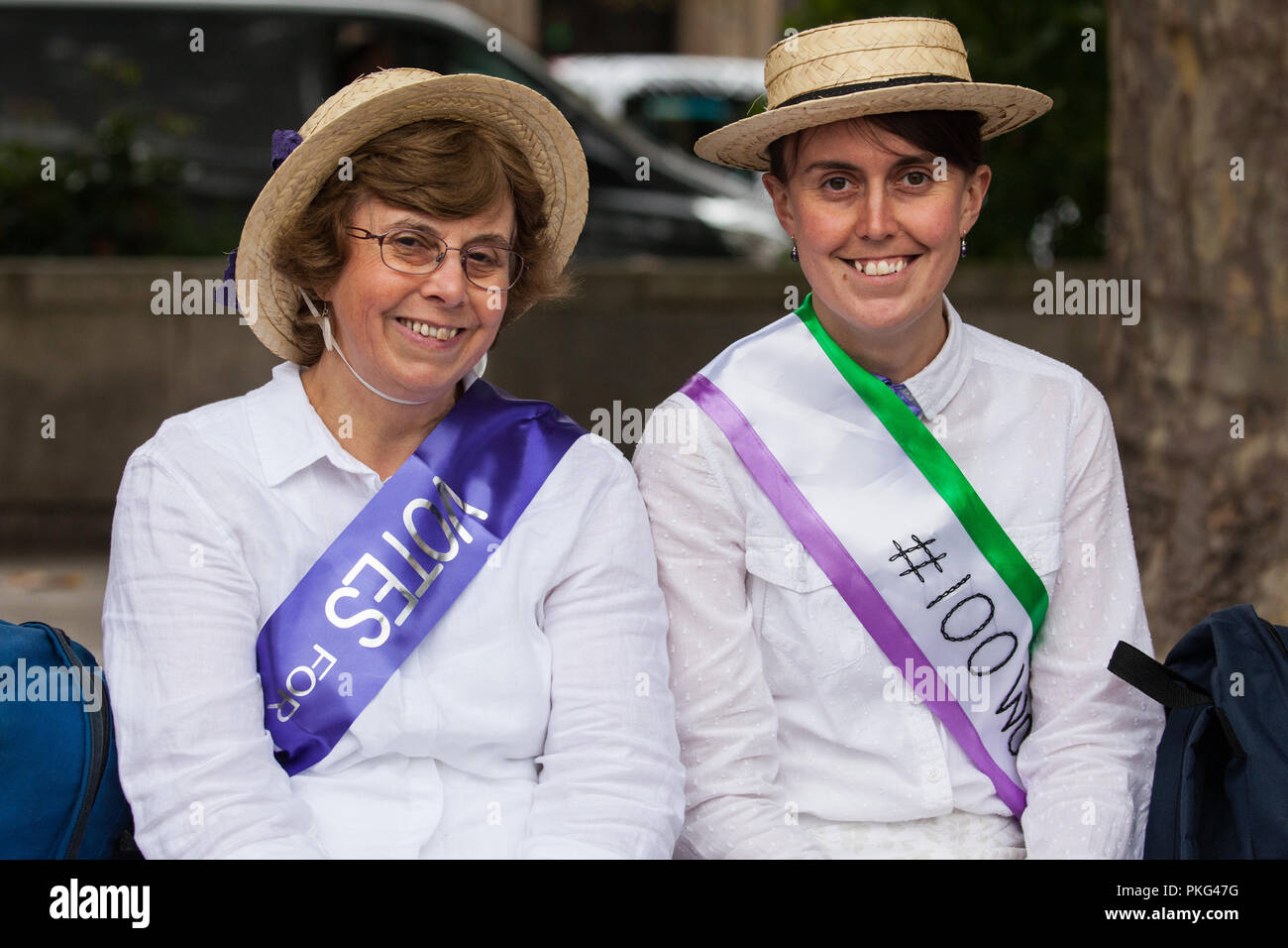 Suffragette uniform hi-res stock photography and images - Alamy