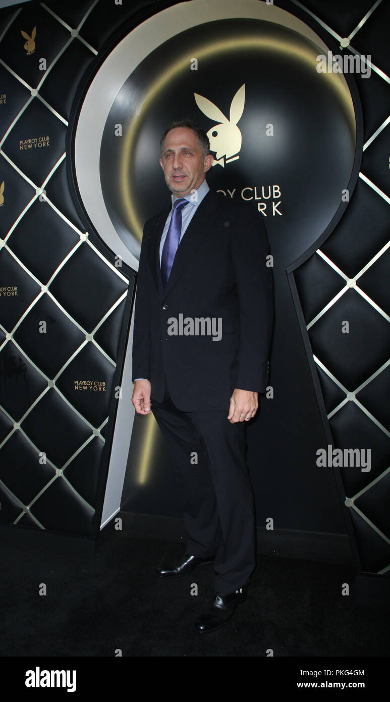September 12, 2018 Ben Kohn CEO Playboy Enterprises attend Playboy Club ...