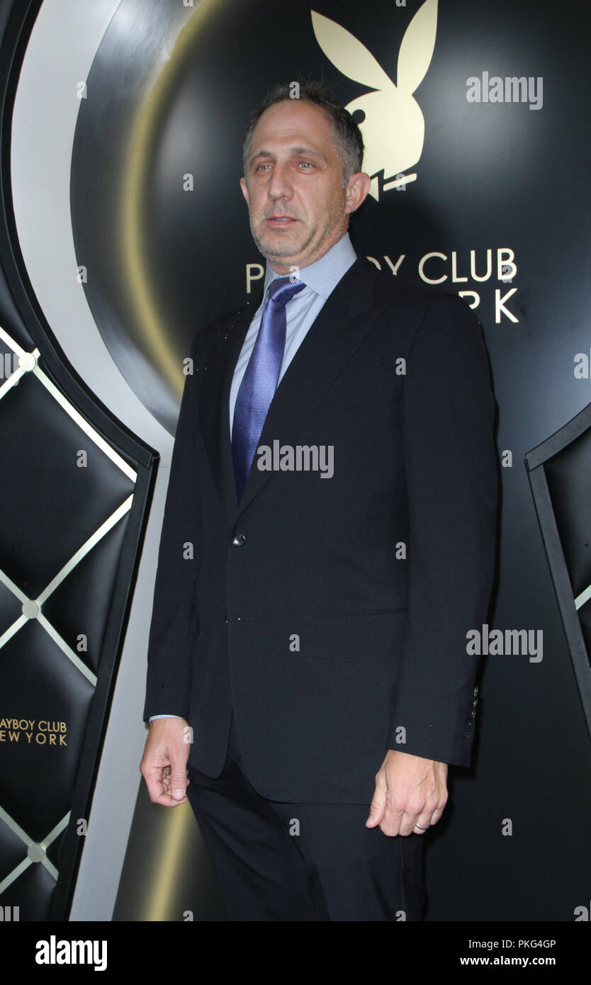 September 12, 2018 Ben Kohn CEO Playboy Enterprises attend Playboy Club ...
