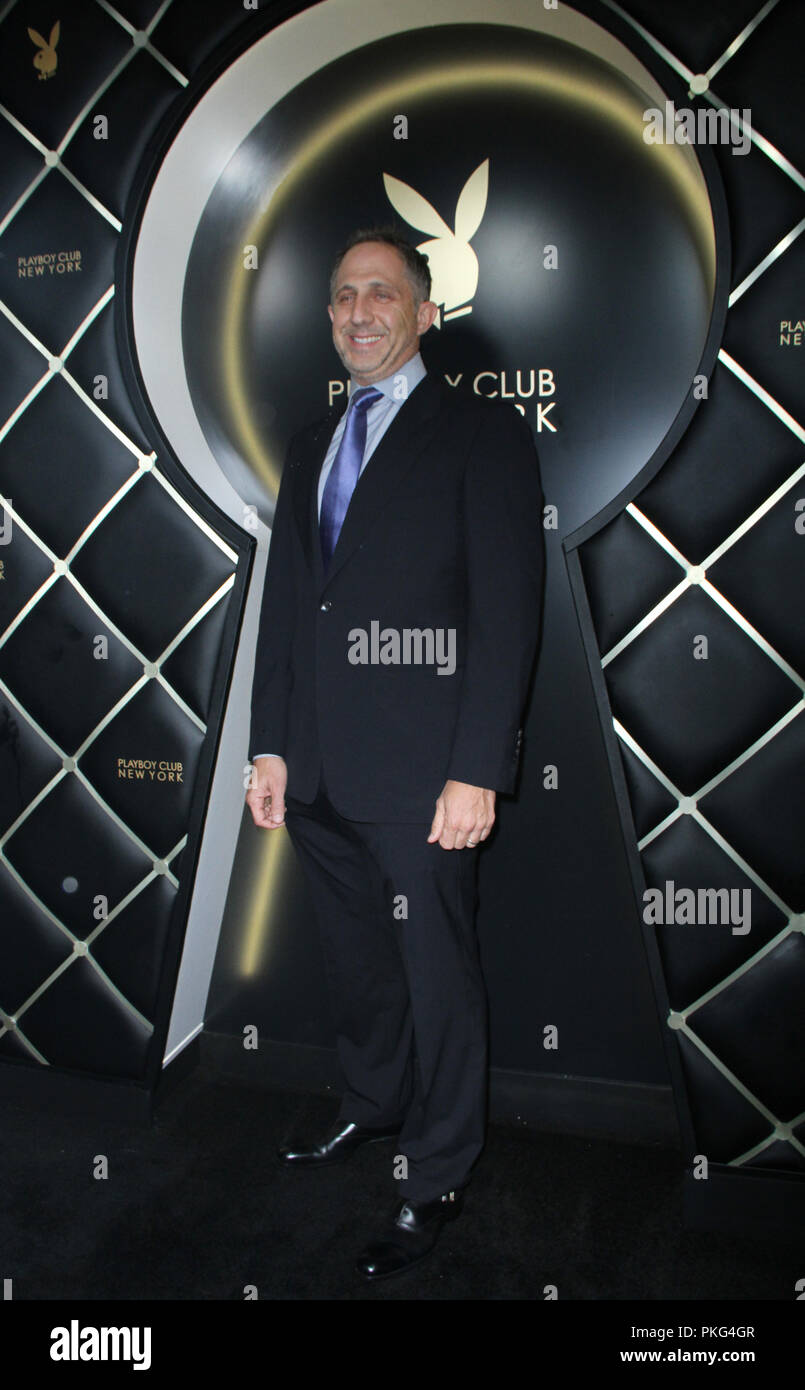 September 12, 2018 Ben Kohn CEO Playboy Enterprises attend Playboy Club ...