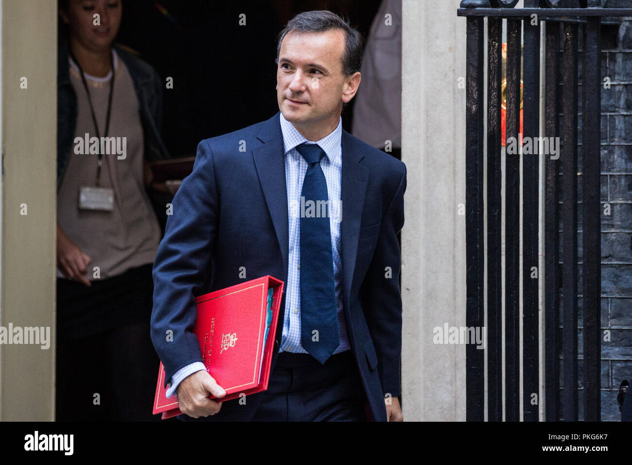 London, UK. 13th September, 2018. Alun Cairns MP, Secretary of State ...