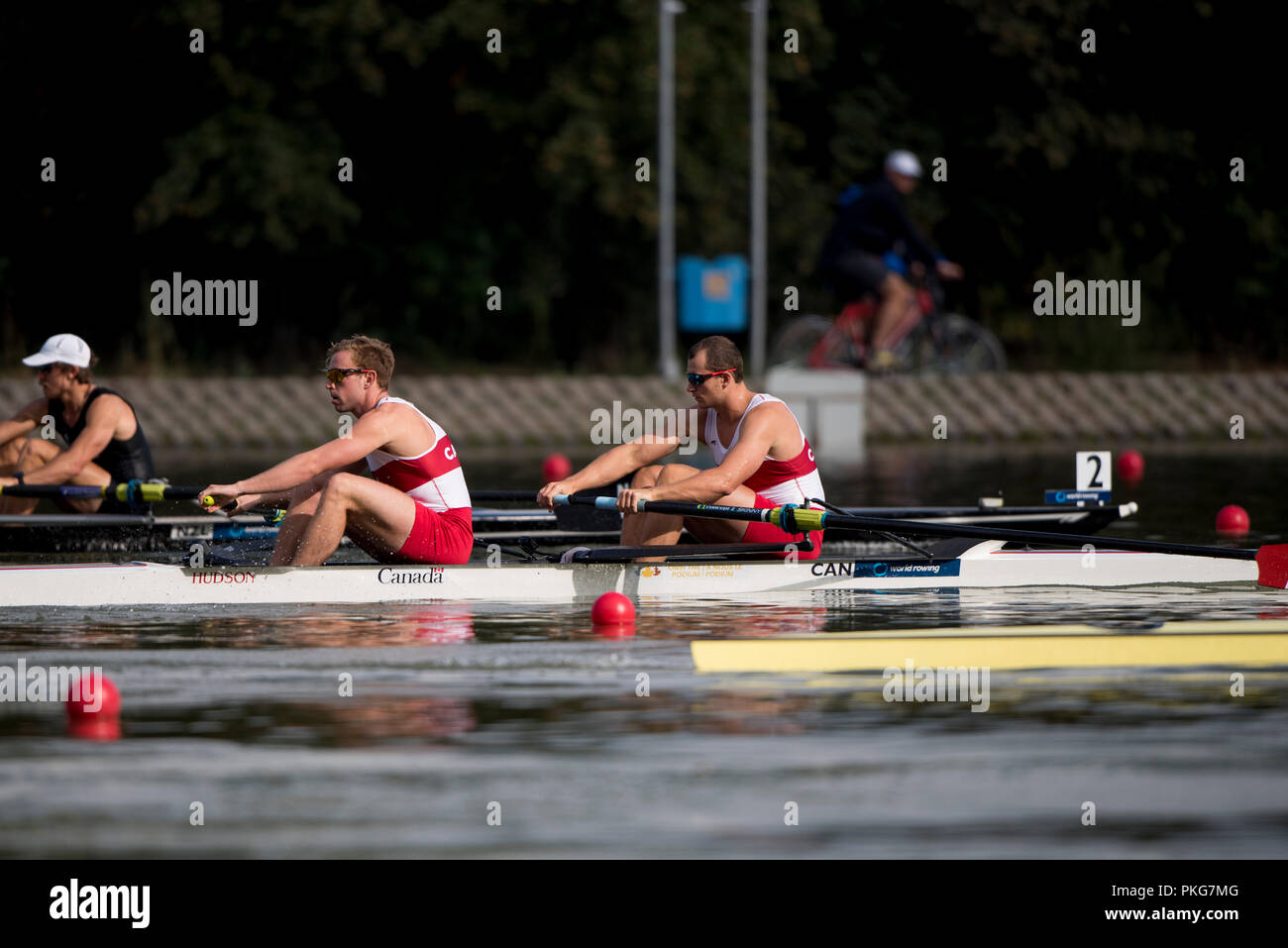 Plovdiv, Bulgaria, Thursday, 13th September 2018. CAN M2-, Bow ...