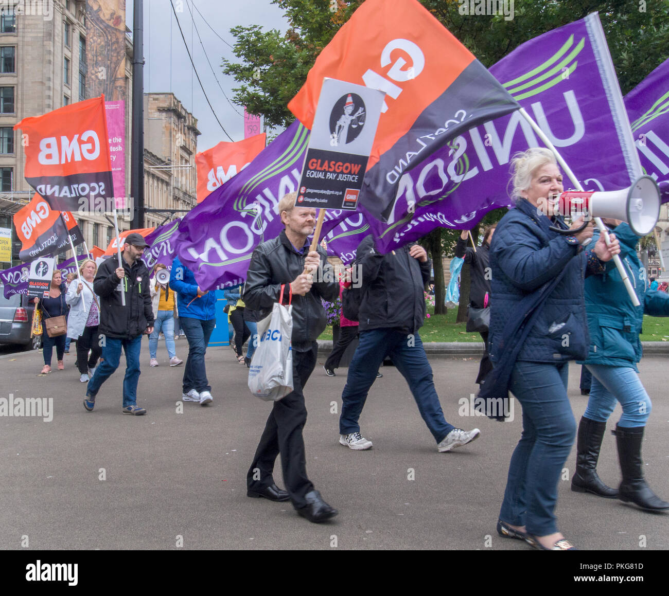 Unison strike scotland hi-res stock photography and images - Alamy
