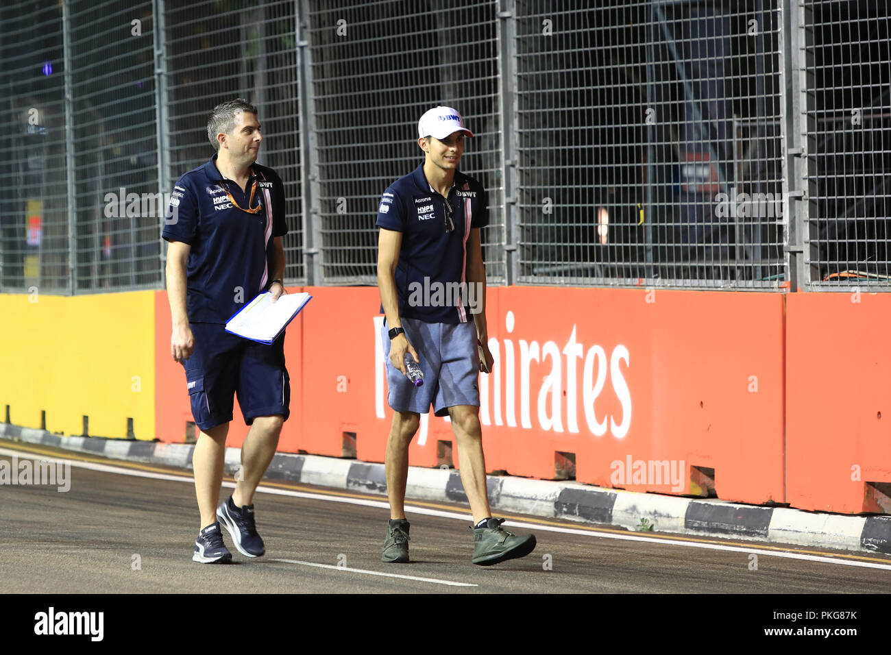 Marina Bay Street Circuit, Singapore. 13th Sep, 2018. Formula One Grand ...