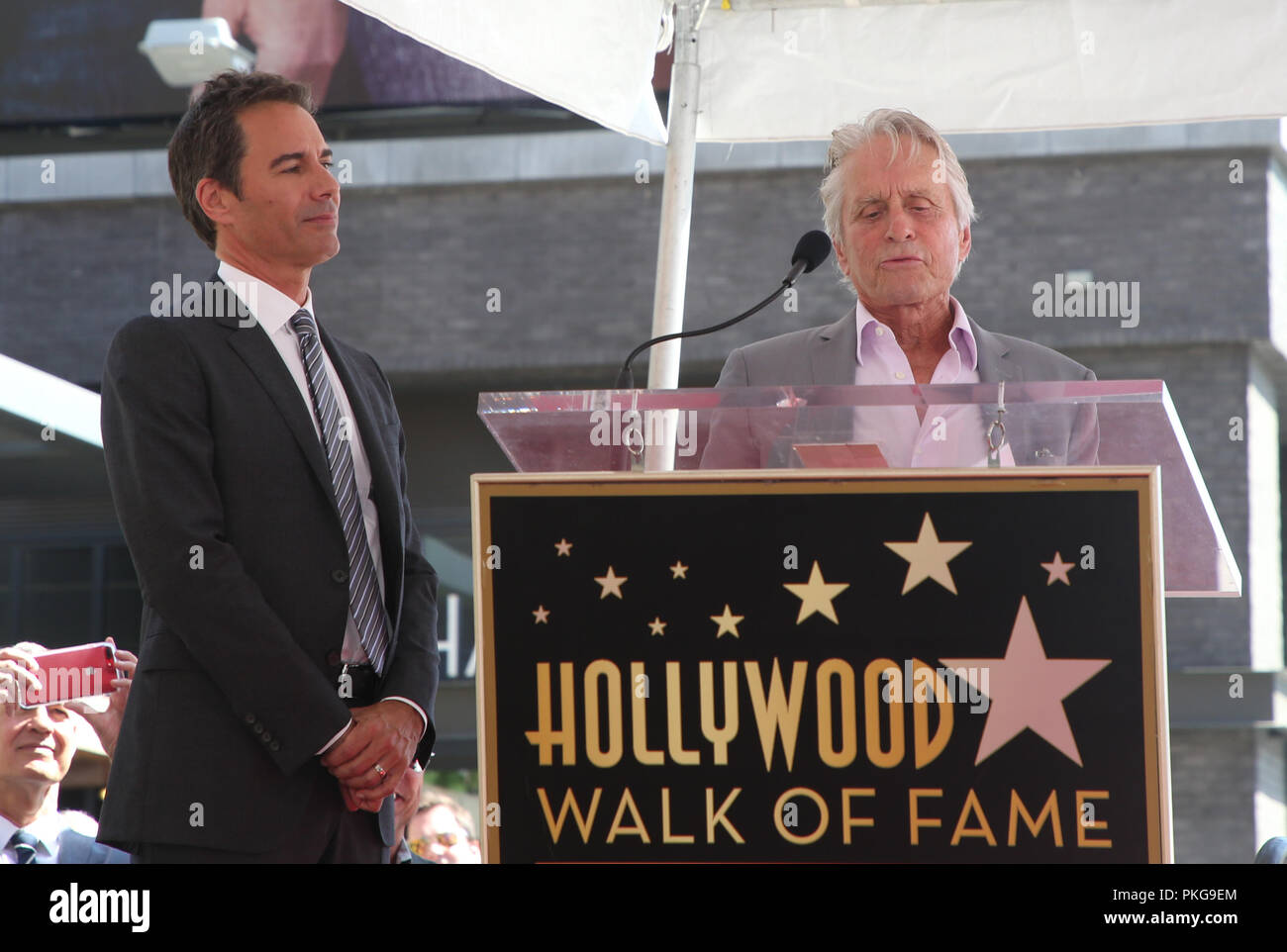 Los Angeles, Ca, USA. 13th Sep, 2018. Eric McCormack and Michael ...